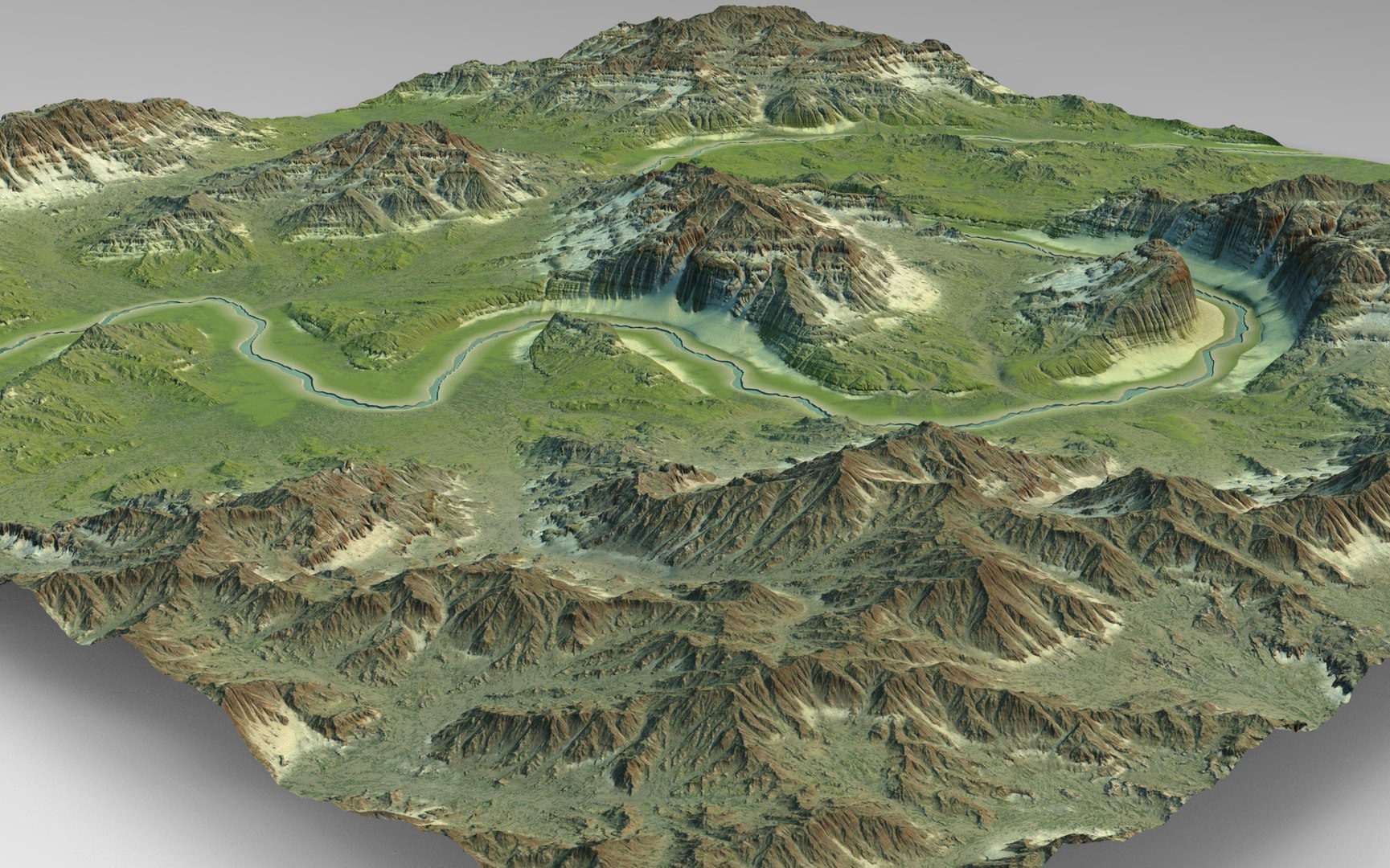 3D Games Terrain - TurboSquid 1476096