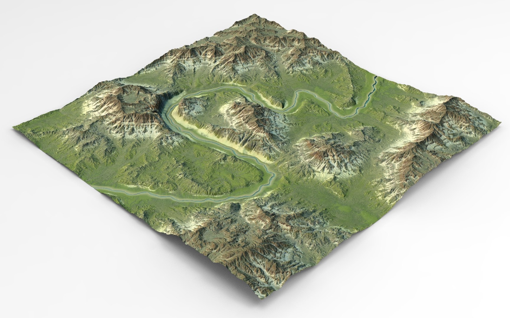 3D Games Terrain - TurboSquid 1476096