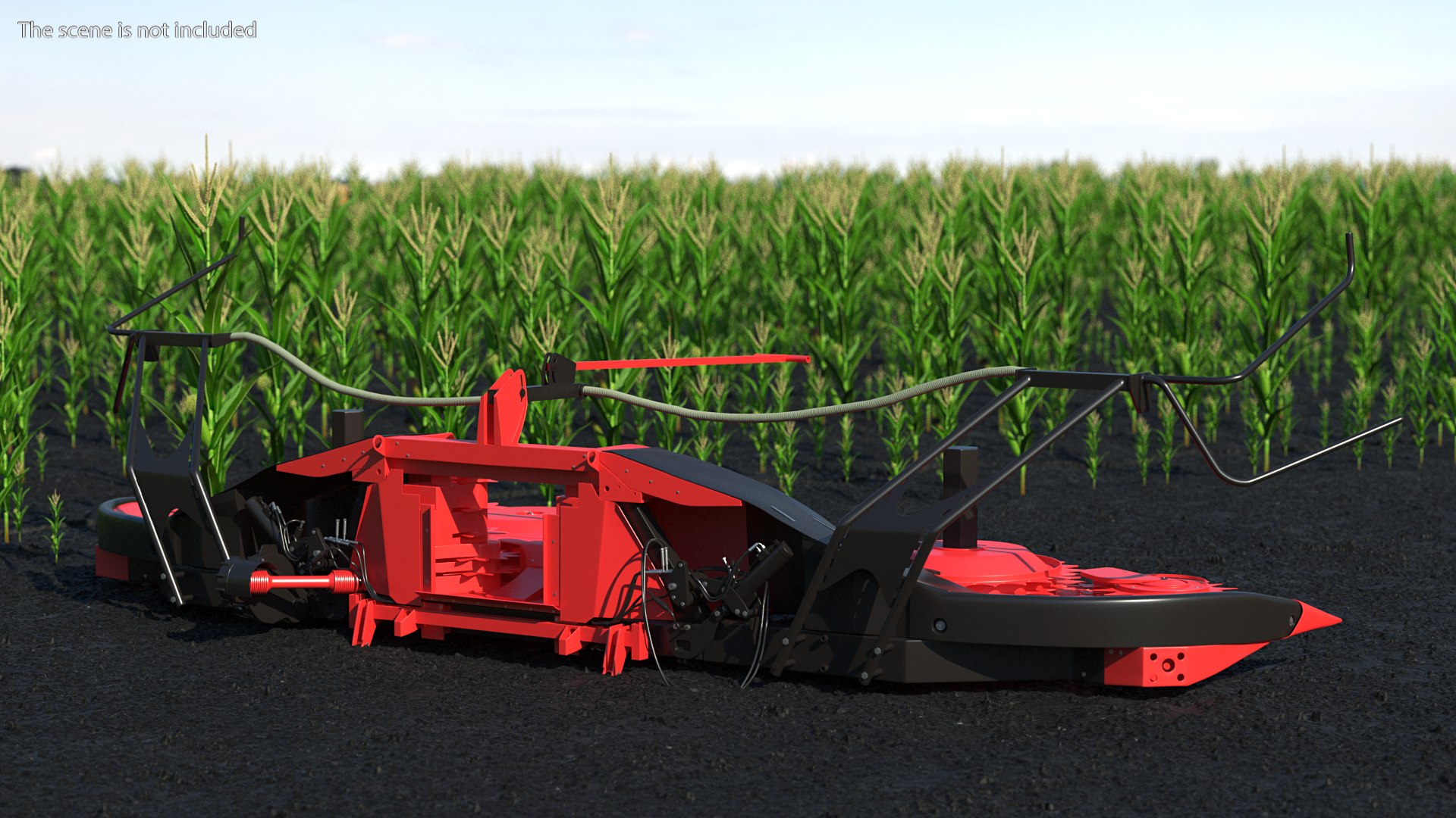 Rotary Corn Head Harvesting Unit 3D Model - TurboSquid 1953268