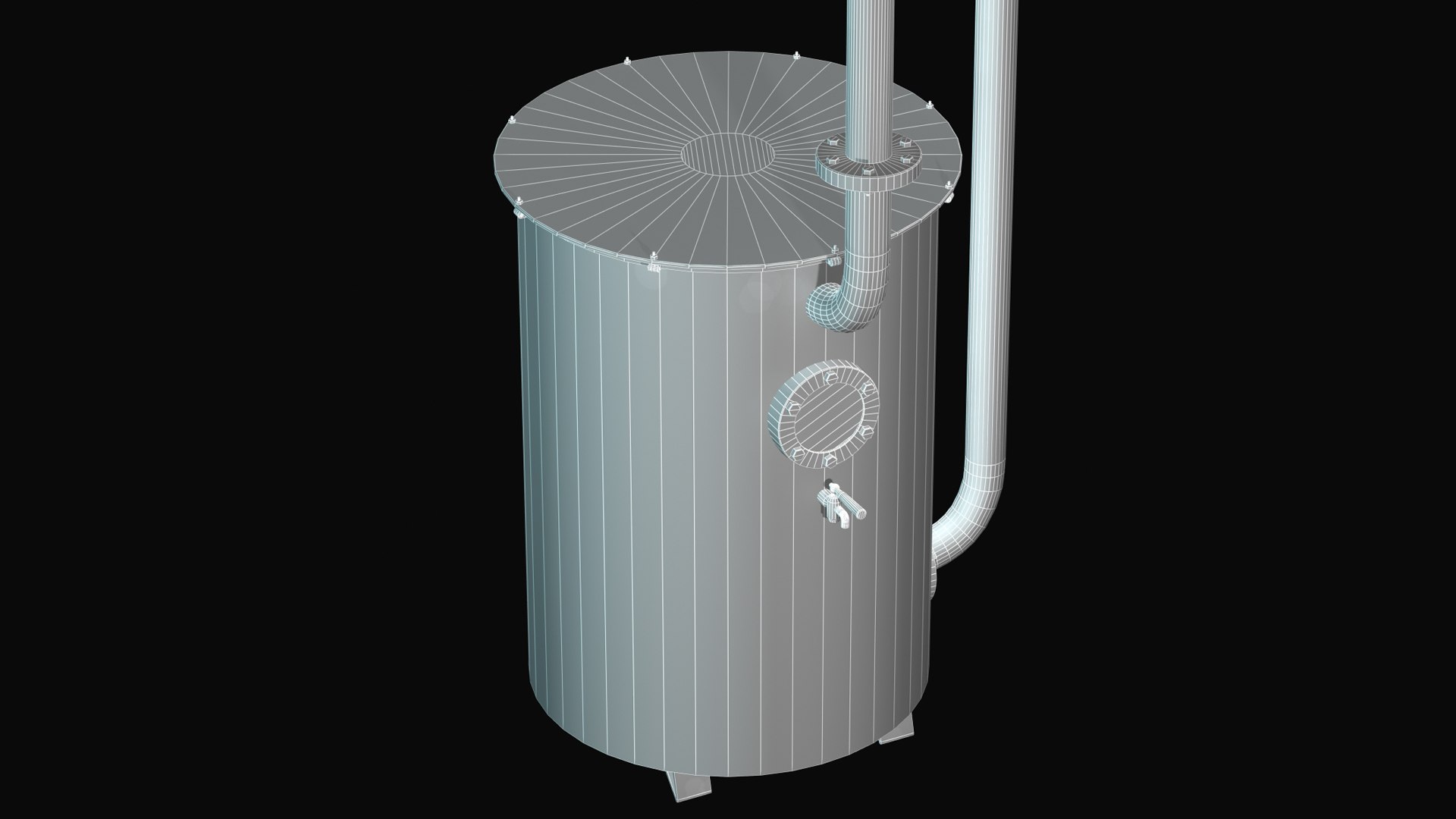 3d Model Of Distilling