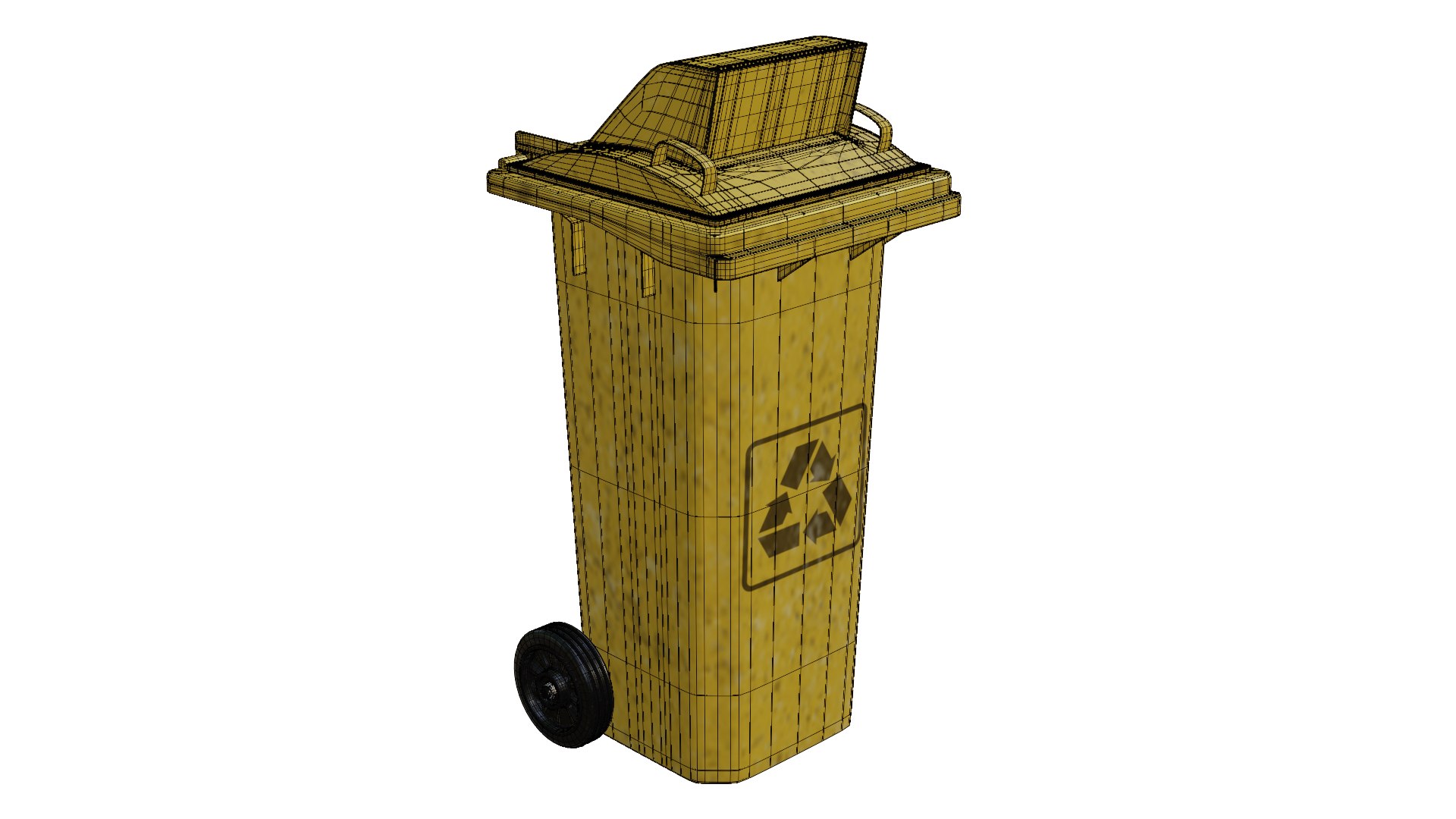 Rubbish bin 3D - TurboSquid 1963255