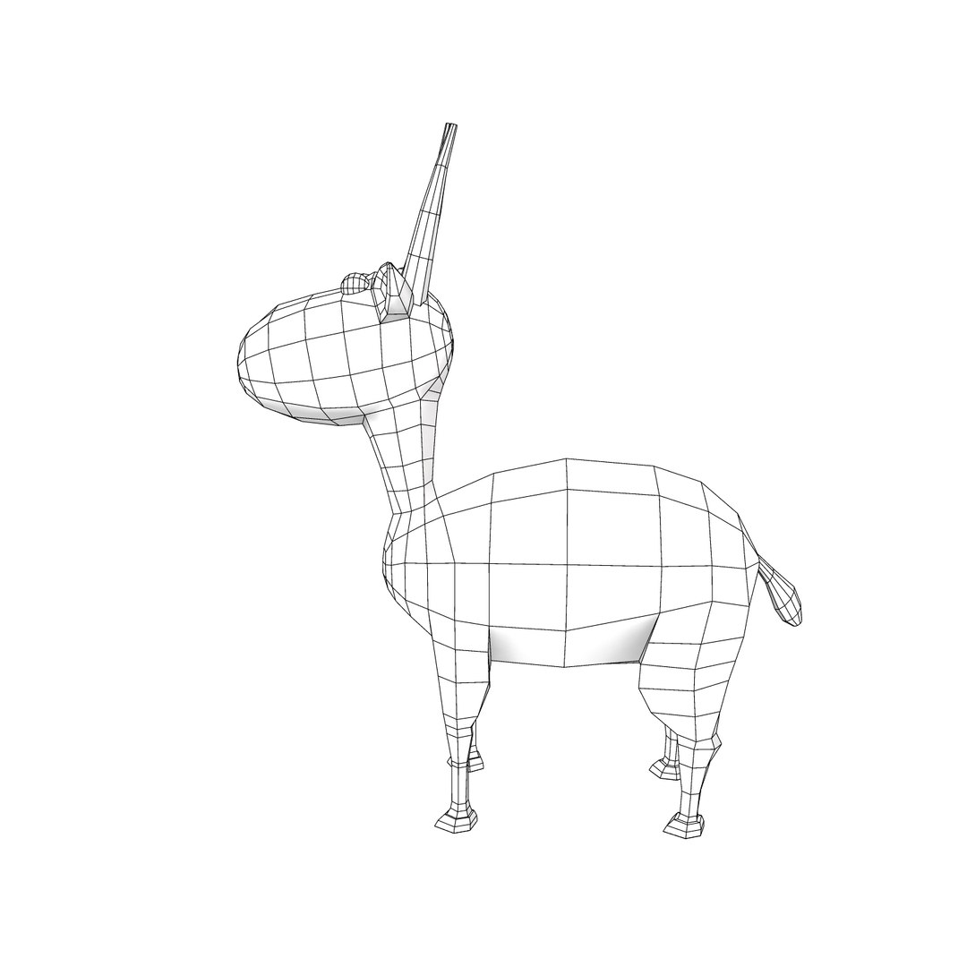 3d Model Stag Rigged