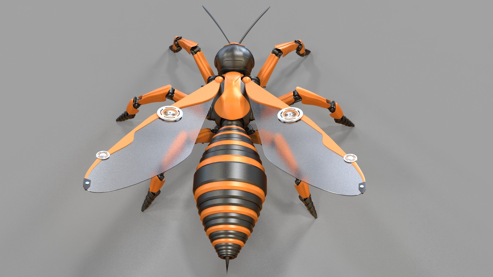 c4d robot wasp