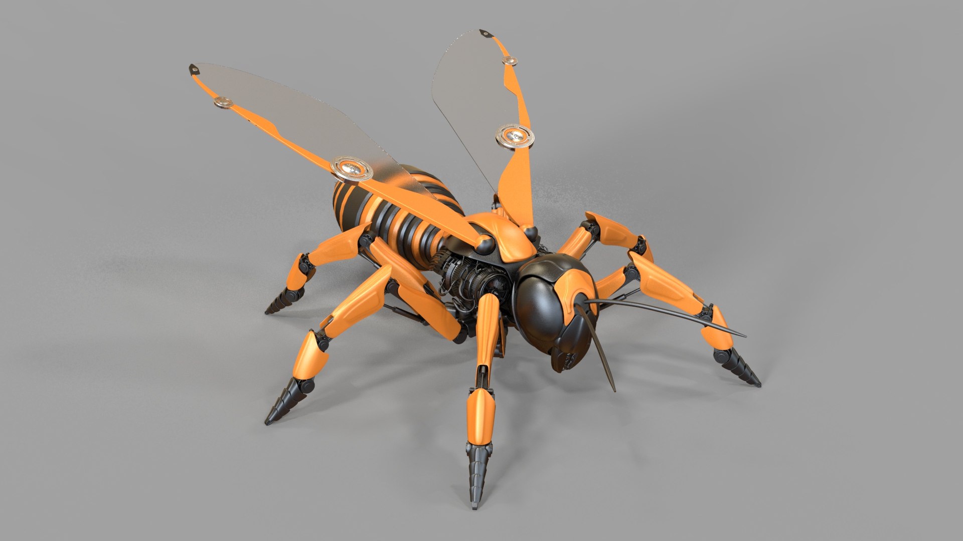 c4d robot wasp
