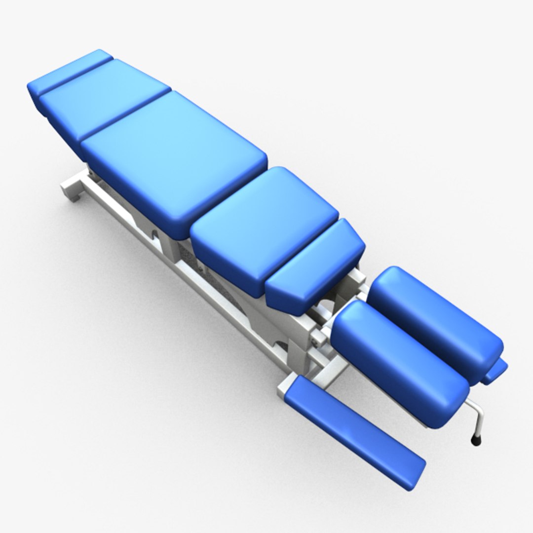 3d Model Chiropractic Table