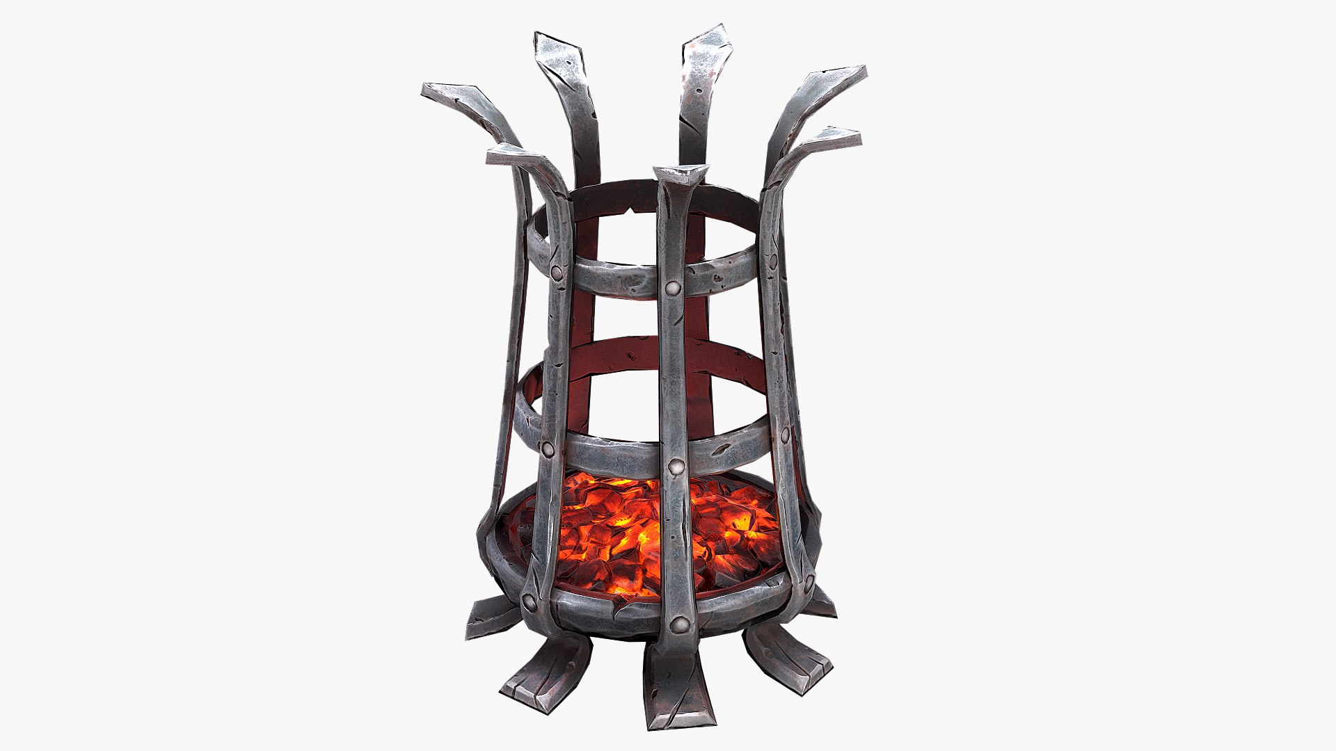 Brazier lighting pack 3D model - TurboSquid 1756774