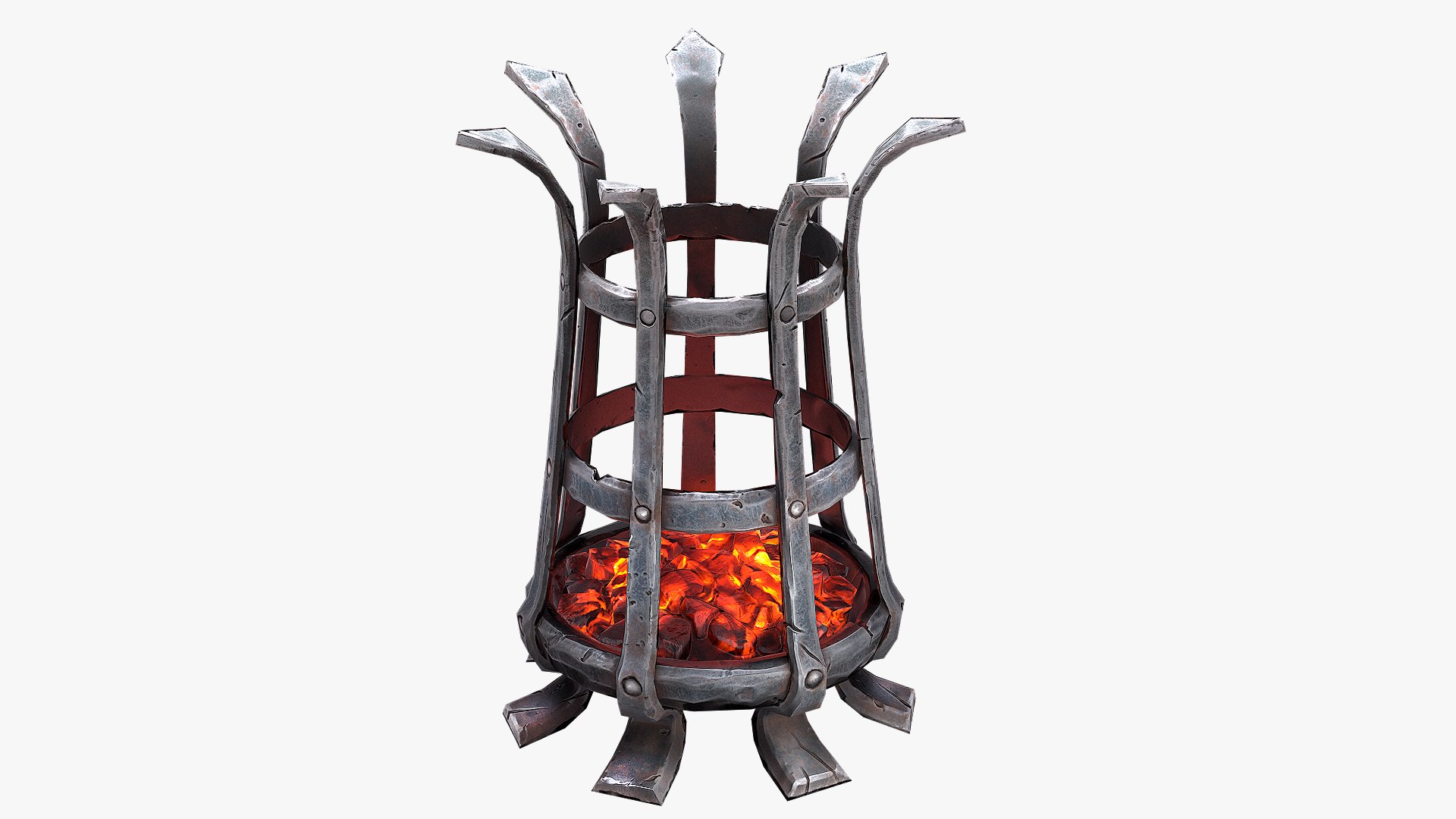 Brazier lighting pack 3D model - TurboSquid 1756774