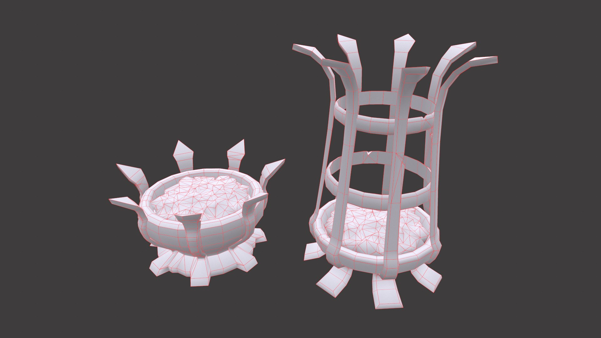 Brazier lighting pack 3D model - TurboSquid 1756774