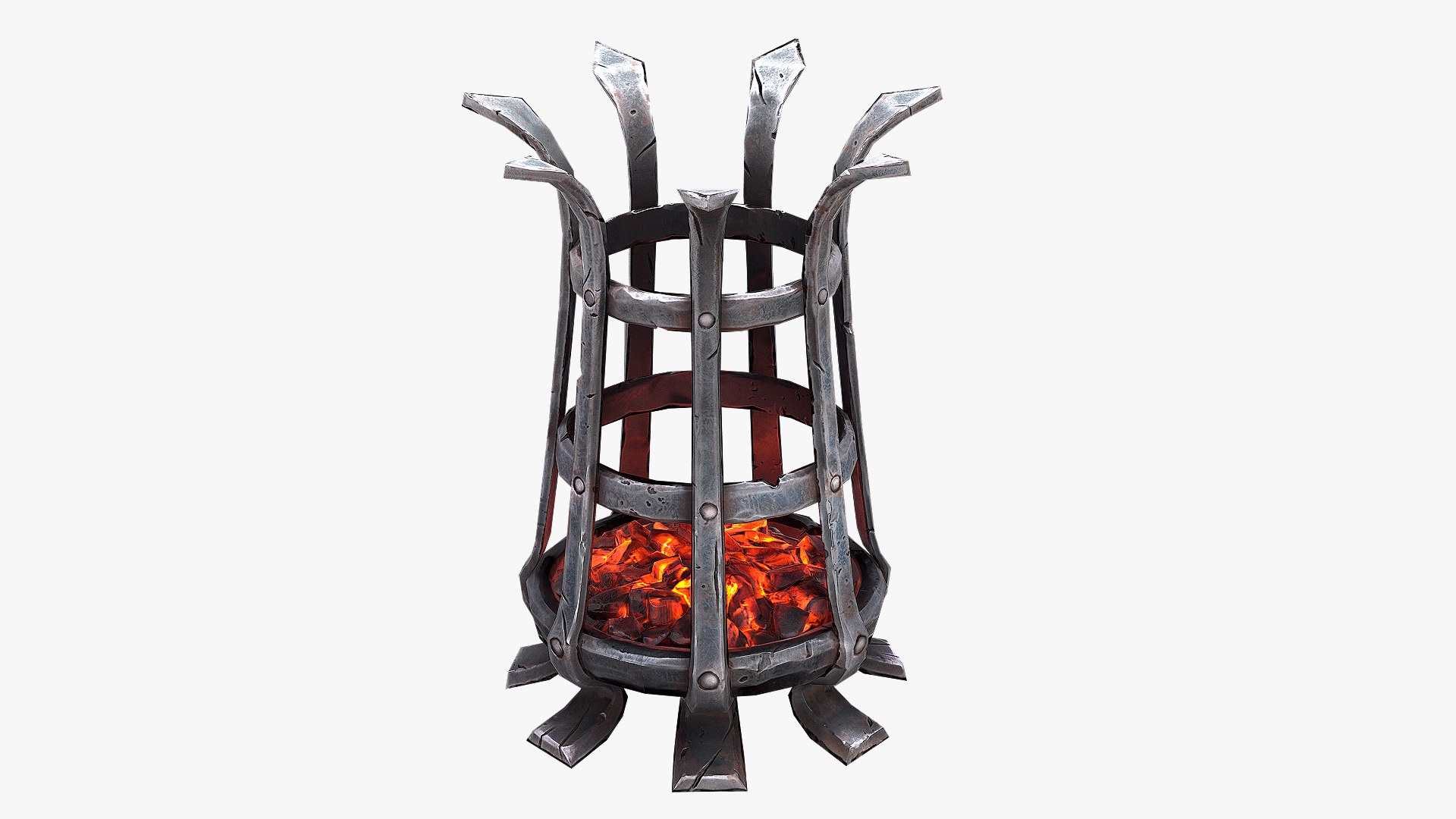 Brazier lighting pack 3D model - TurboSquid 1756774