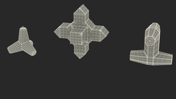 3D model Breakwater Coastal Protection Blocks Set - TurboSquid 1818242