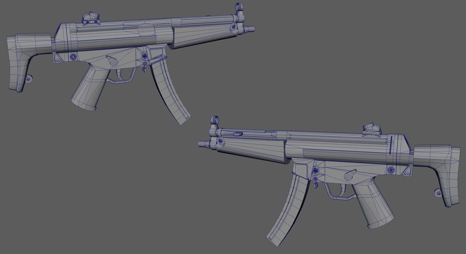 Heckler Koch MP5 3D - TurboSquid 2369211