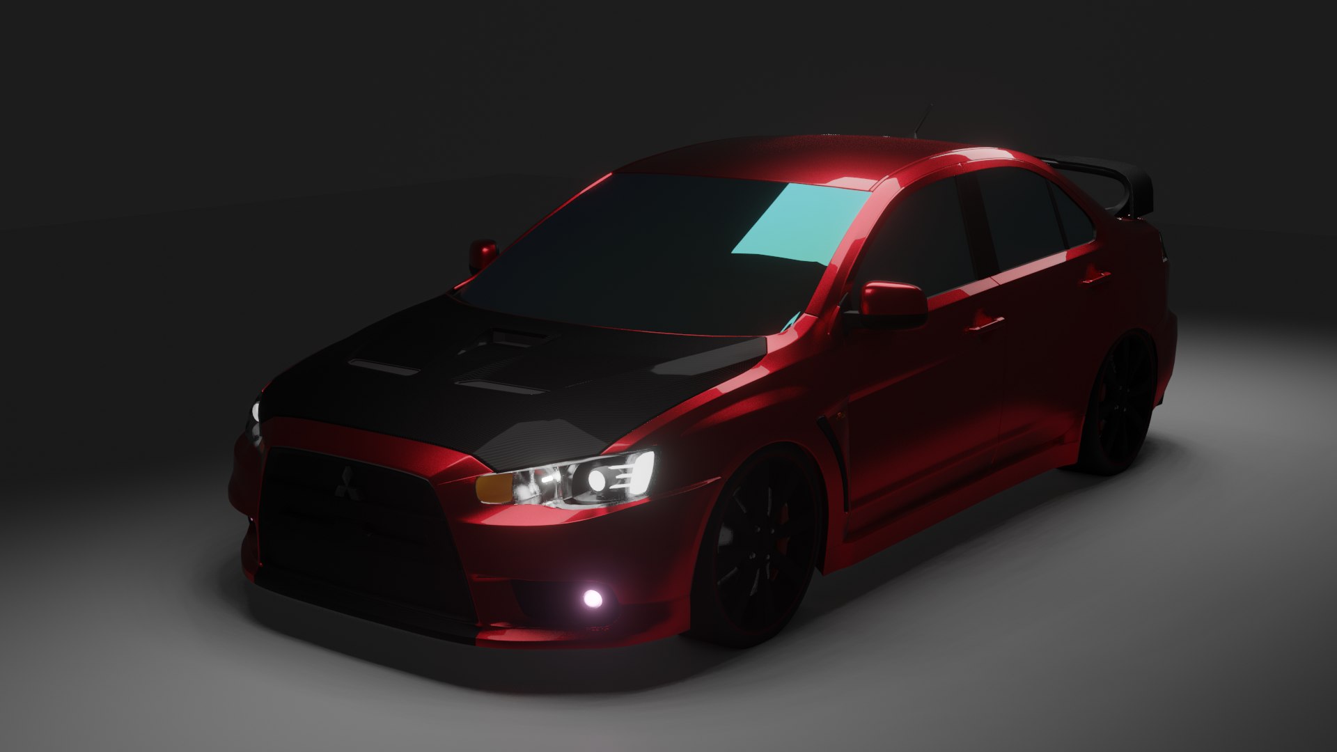 Evo X 3D Model - TurboSquid 1738507
