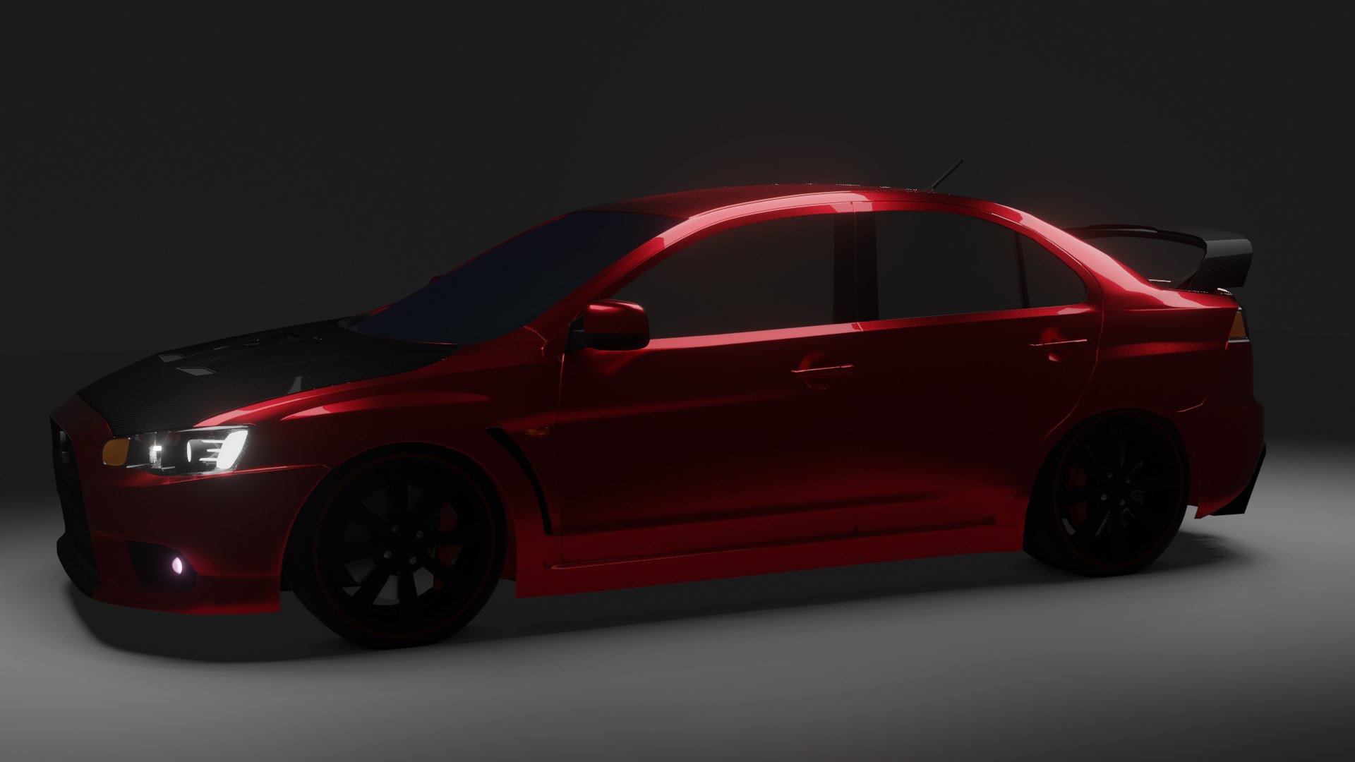 Evo X 3D Model - TurboSquid 1738507