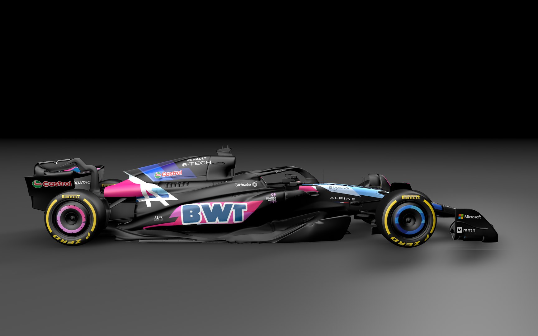 3D Model F1 Alpine A524 - Modele 3D - TurboSquid 2216864