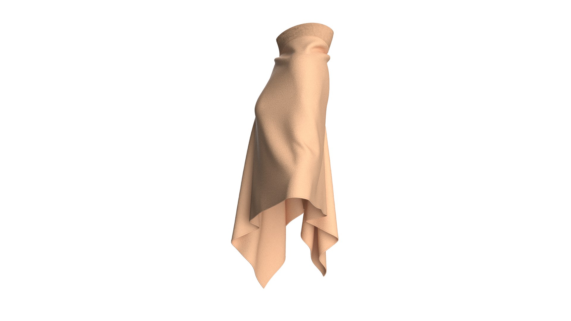 Girls Cope Dress V6 3D Model - TurboSquid 2401090