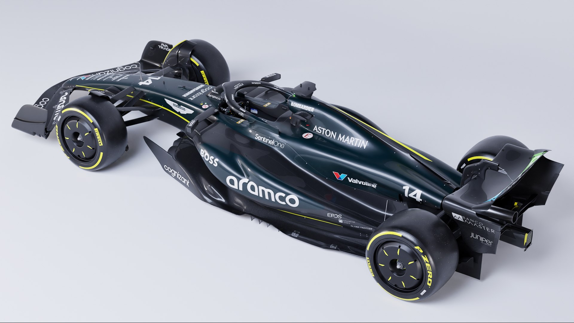 F1 2024 Aston Martin AMR24 Formula 1 Car 3D - TurboSquid 2226538