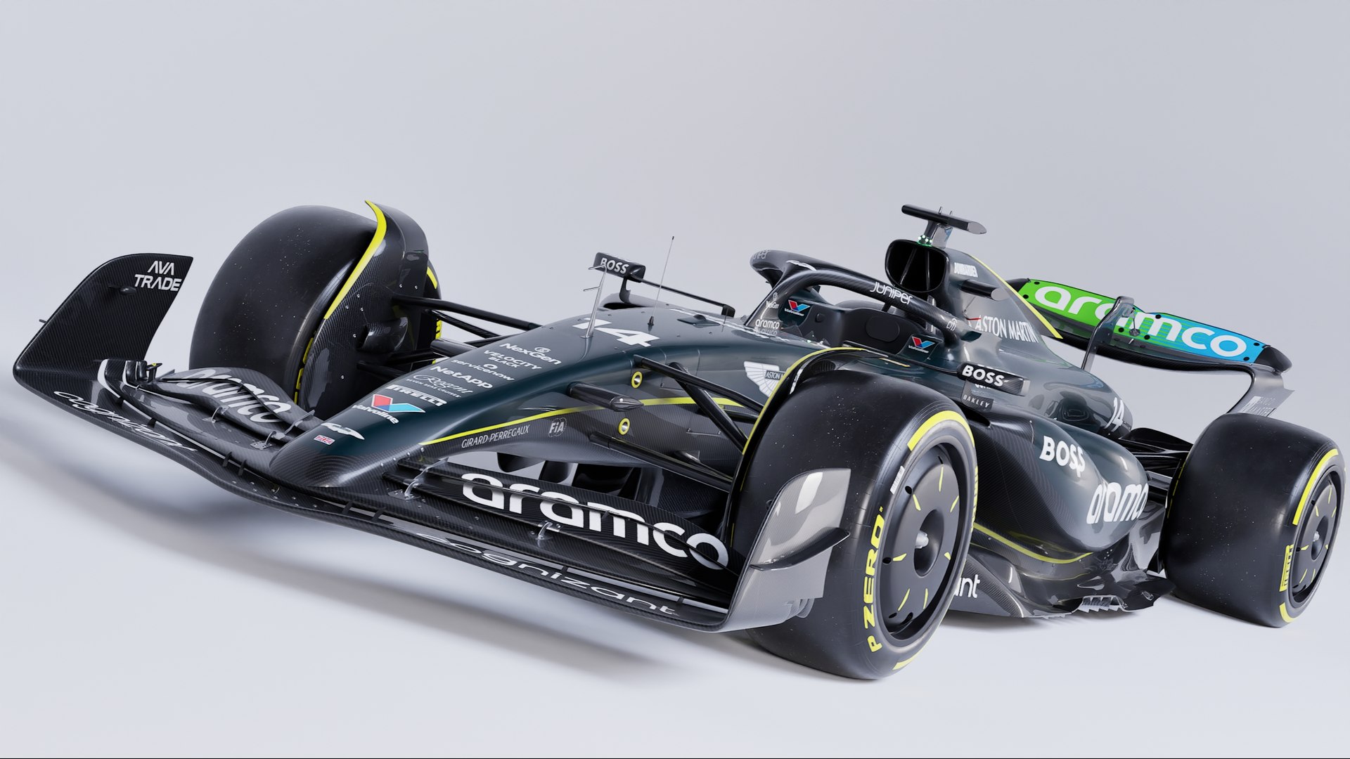 F1 2024 Aston Martin AMR24 Formula 1 Car 3D - TurboSquid 2226538