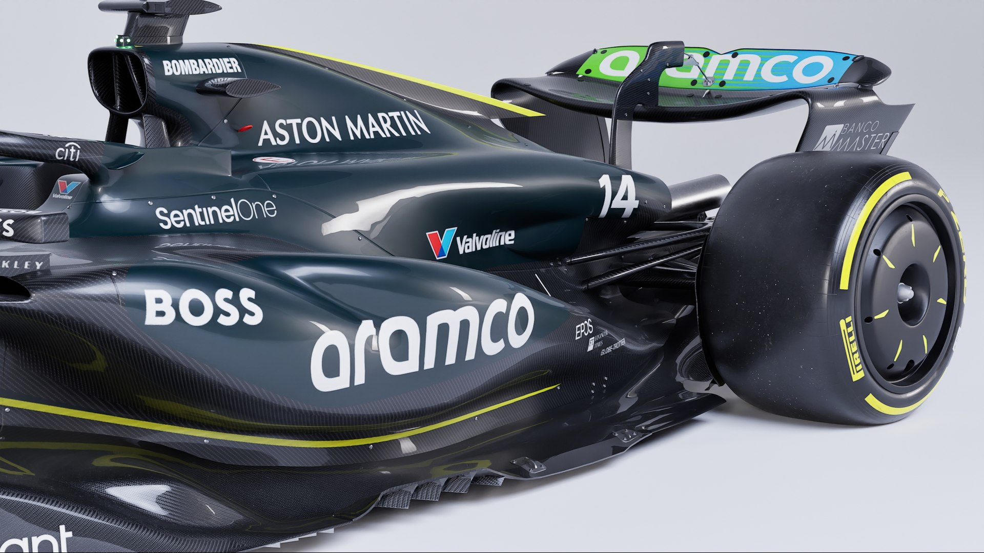 F1 2024 Aston Martin AMR24 Formula 1 Car 3D - TurboSquid 2226538