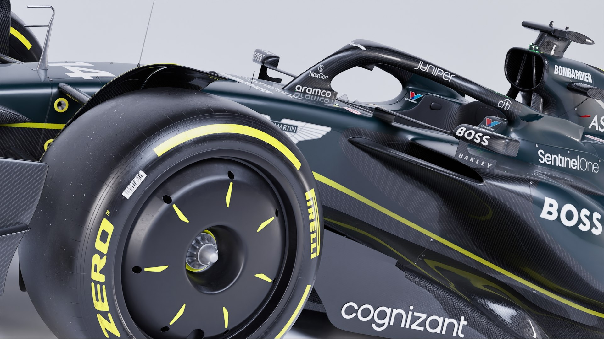 F1 2024 Aston Martin AMR24 Formula 1 Car 3D - TurboSquid 2226538
