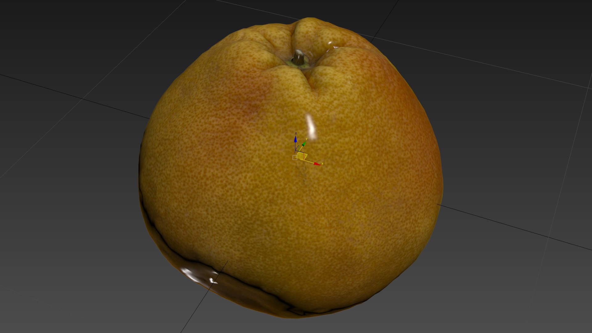 4k grapefruit 3D model - TurboSquid 1807470