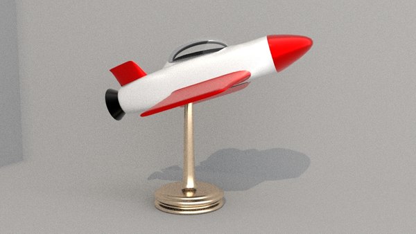 Rocket toy 3D model - TurboSquid 1476504