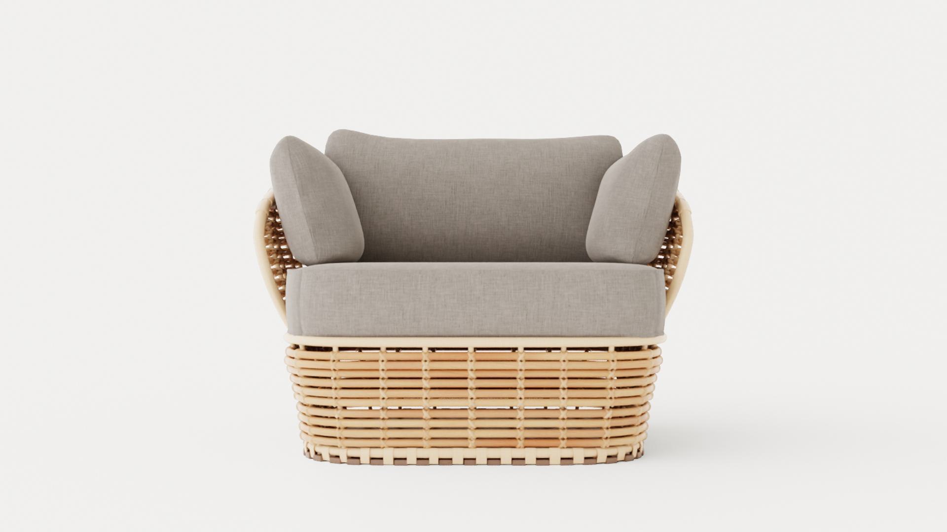 3D Basket Lounge Chair - TurboSquid 2240334