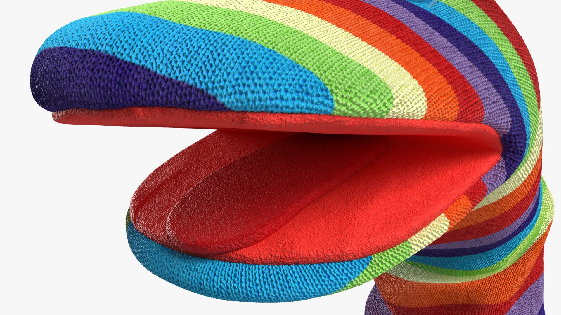 Striped Sock Puppet Boy Rigged Model - TurboSquid 2270727