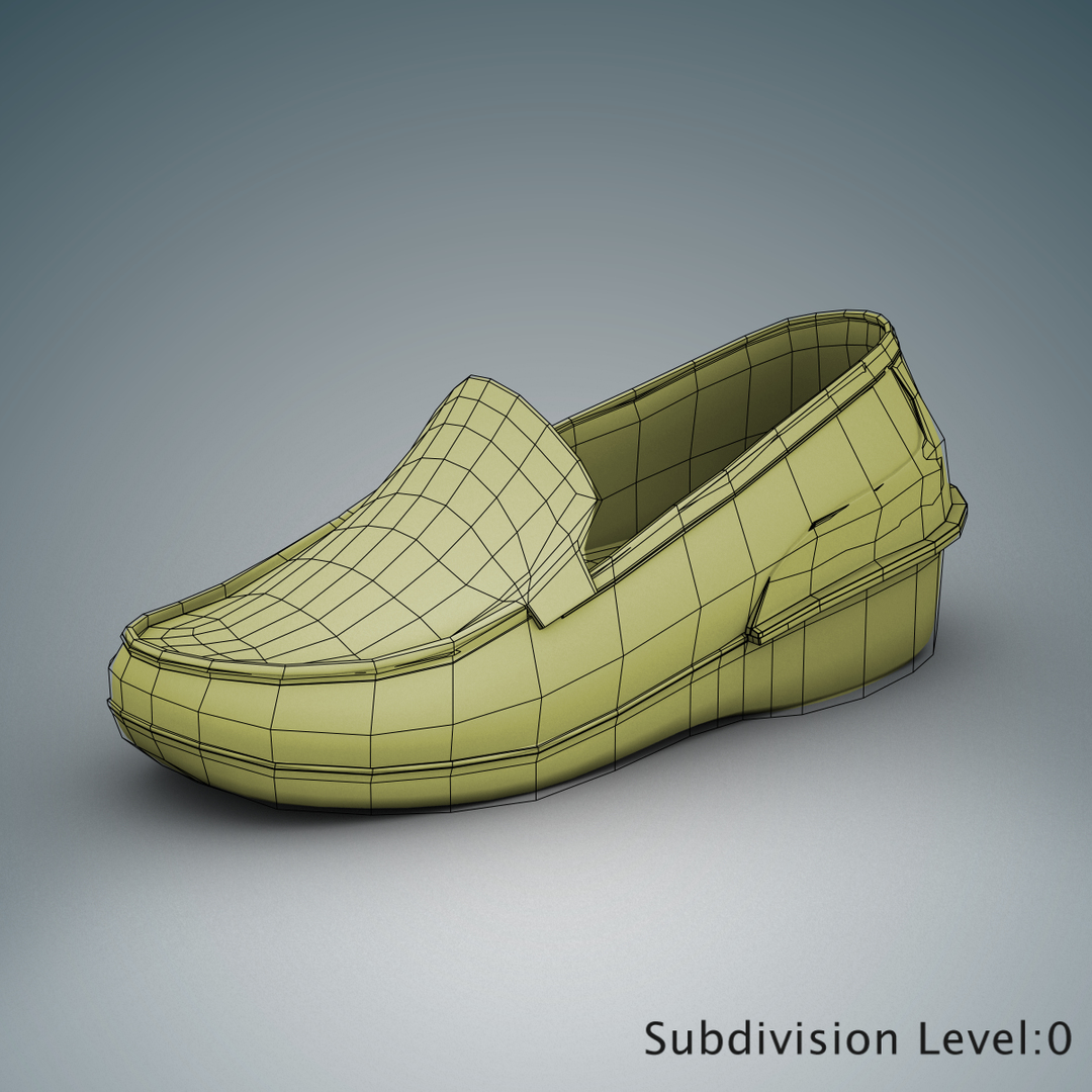 Formal shoe pack 3D model - TurboSquid 1381178