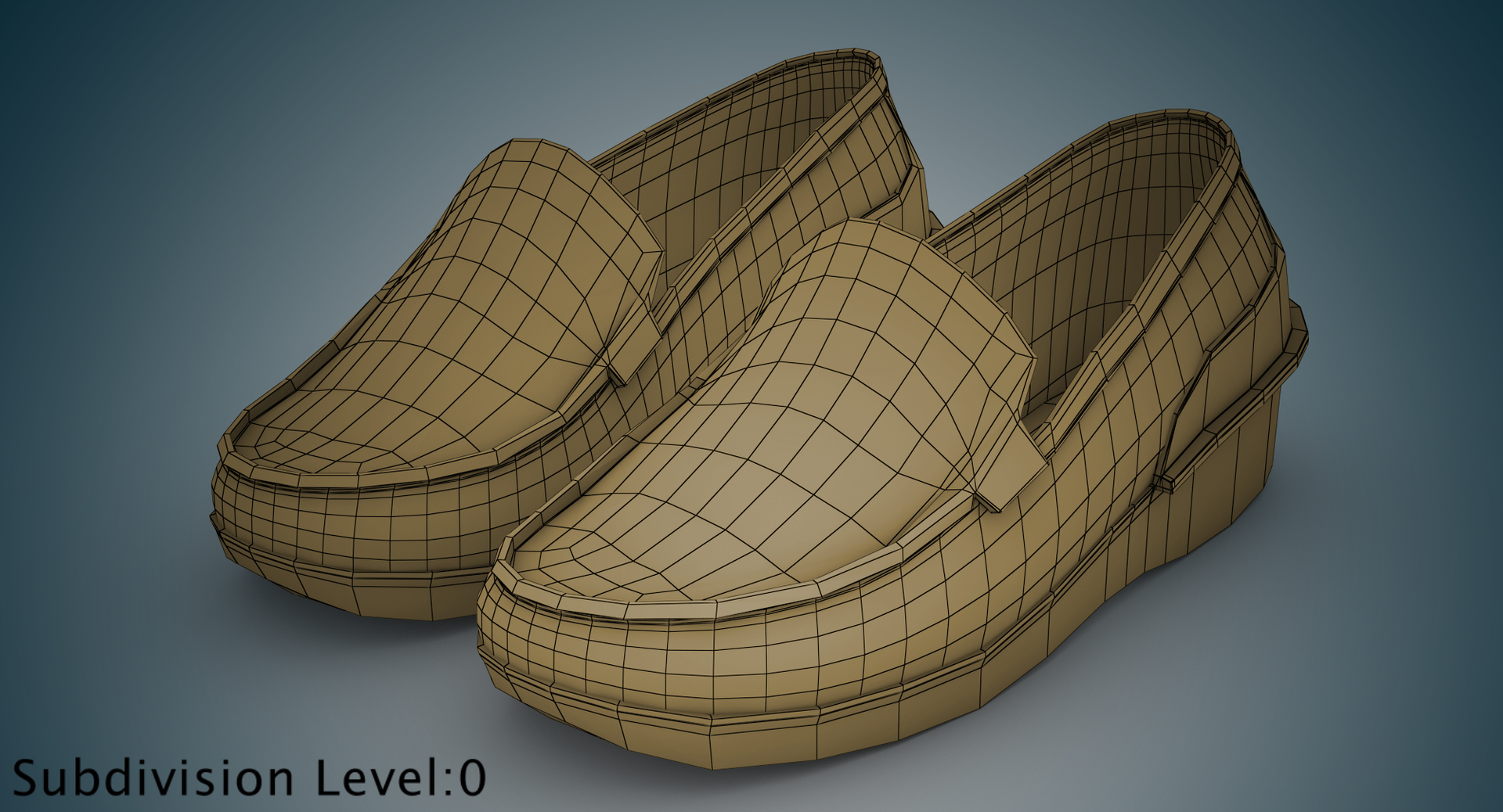 Formal shoe pack 3D model - TurboSquid 1381178