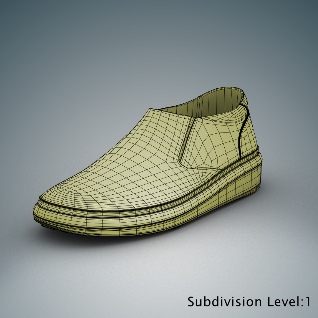 Formal shoe pack 3D model - TurboSquid 1381178