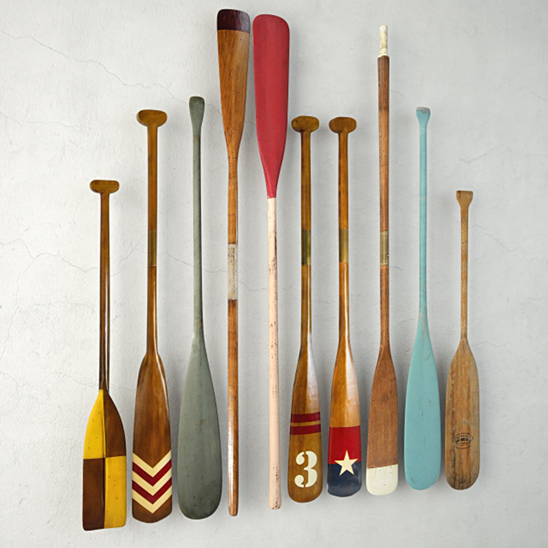 Oars 3D - TurboSquid 1200953