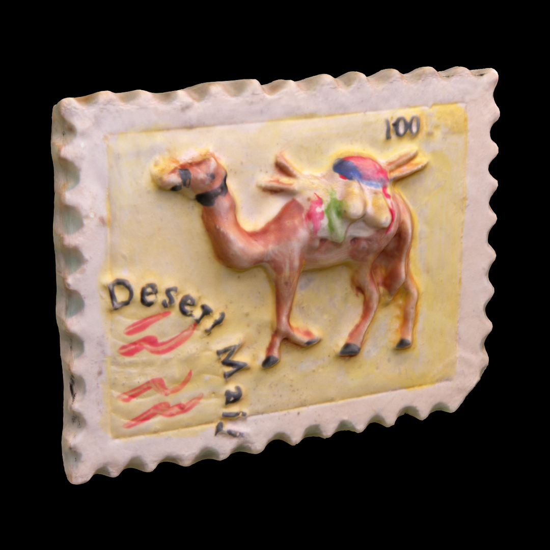 3d model tunisia magnet souvenir