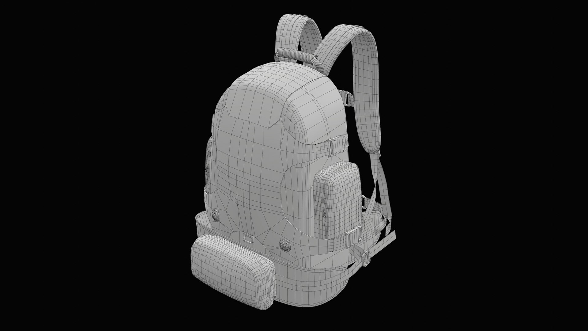 3D Lightweight Camping Backpack Model - TurboSquid 2305974