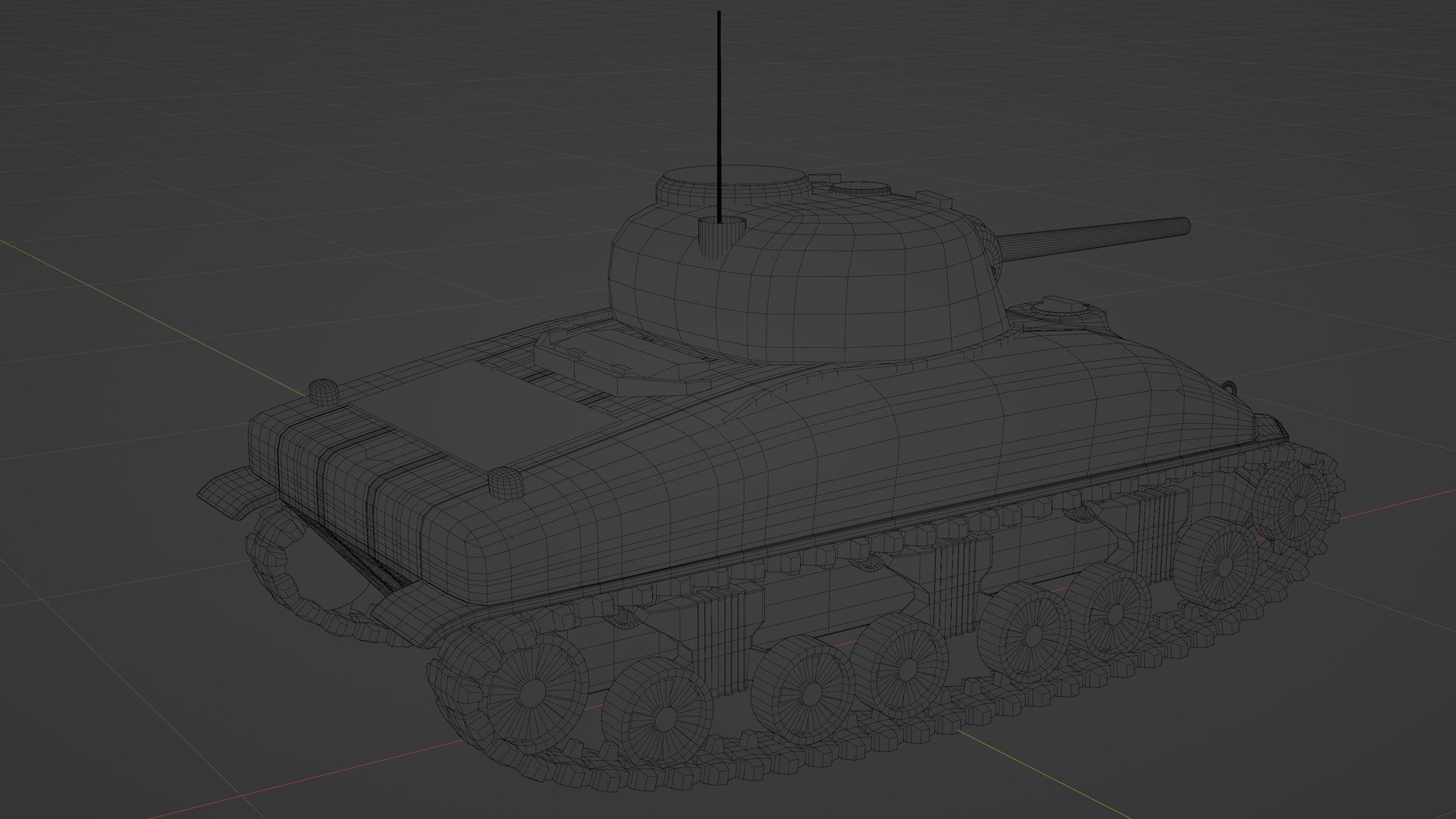 3D M4 Sherman Tank model - TurboSquid 1994365