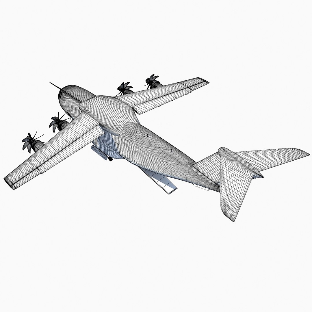 3d max airbus a400m atlas
