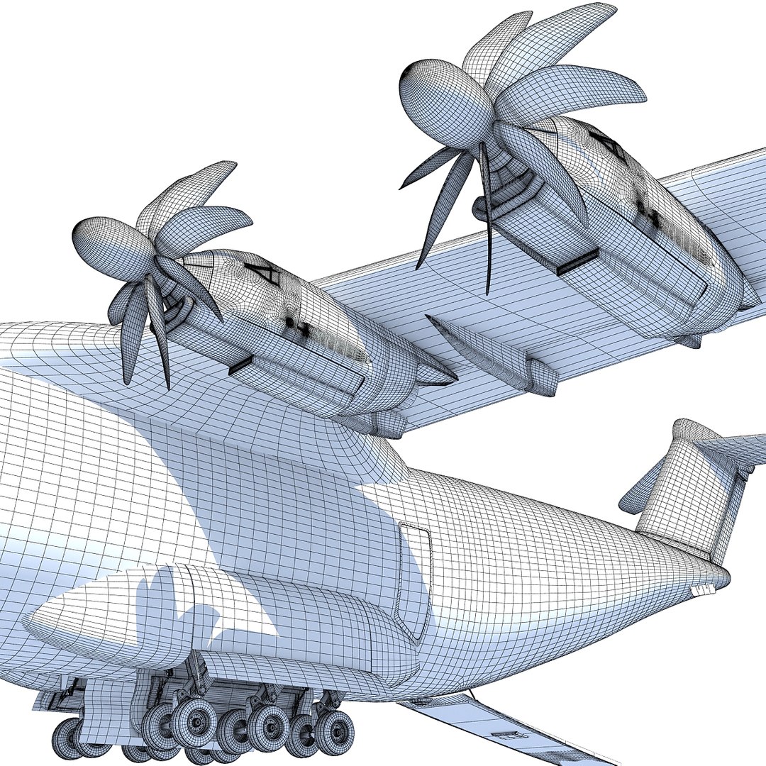 3d max airbus a400m atlas
