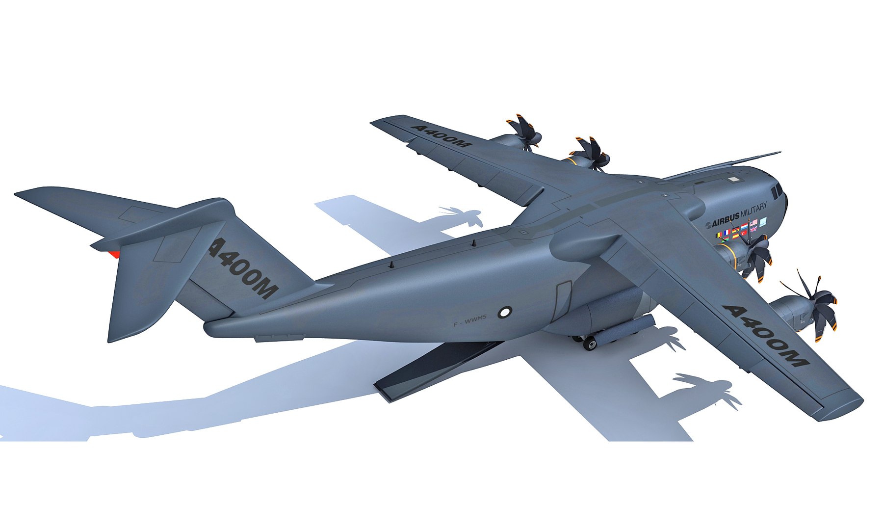 3d Max Airbus A400m Atlas