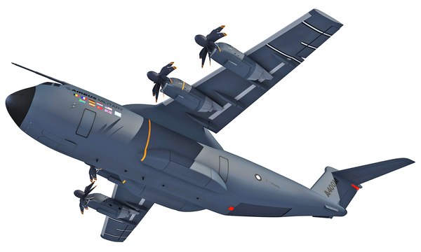 Airbus A400M 3D Models for Download | TurboSquid