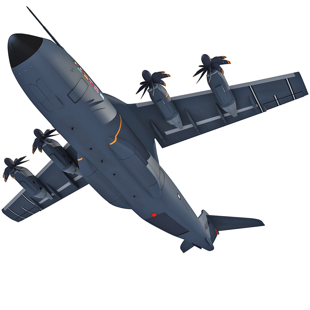 3d max airbus a400m atlas