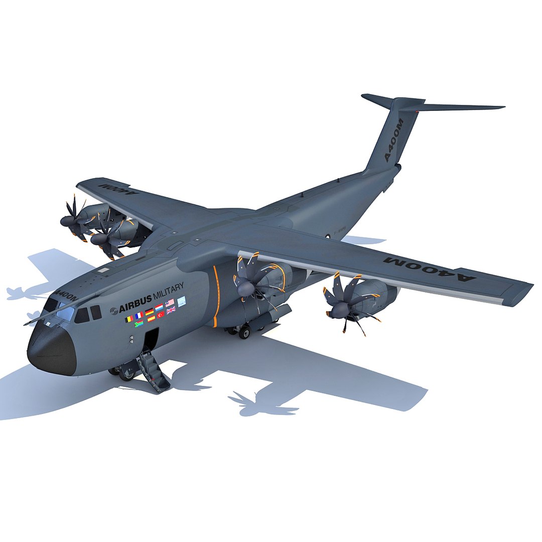 3d Max Airbus A400m Atlas
