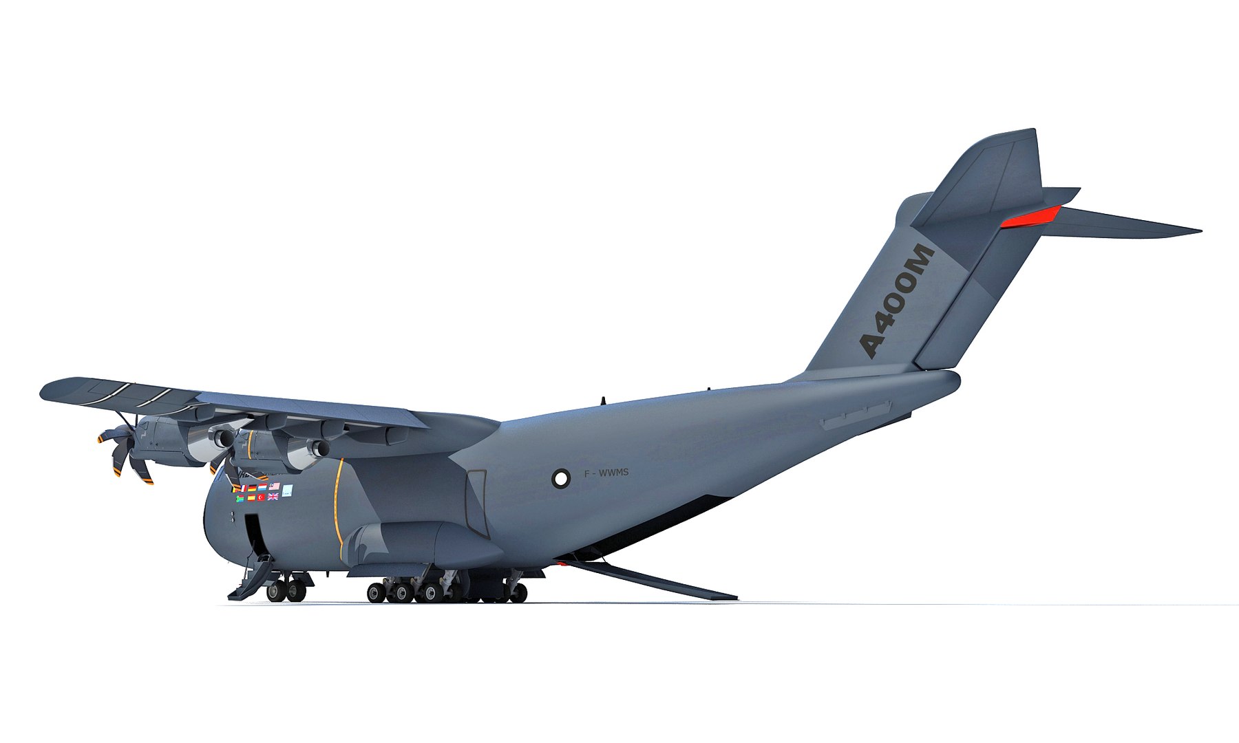3d Max Airbus A400m Atlas