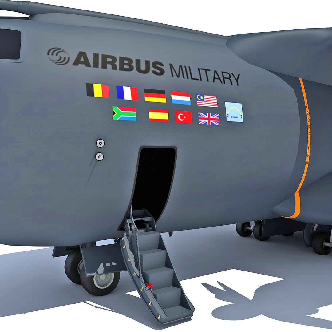 3d Max Airbus A400m Atlas