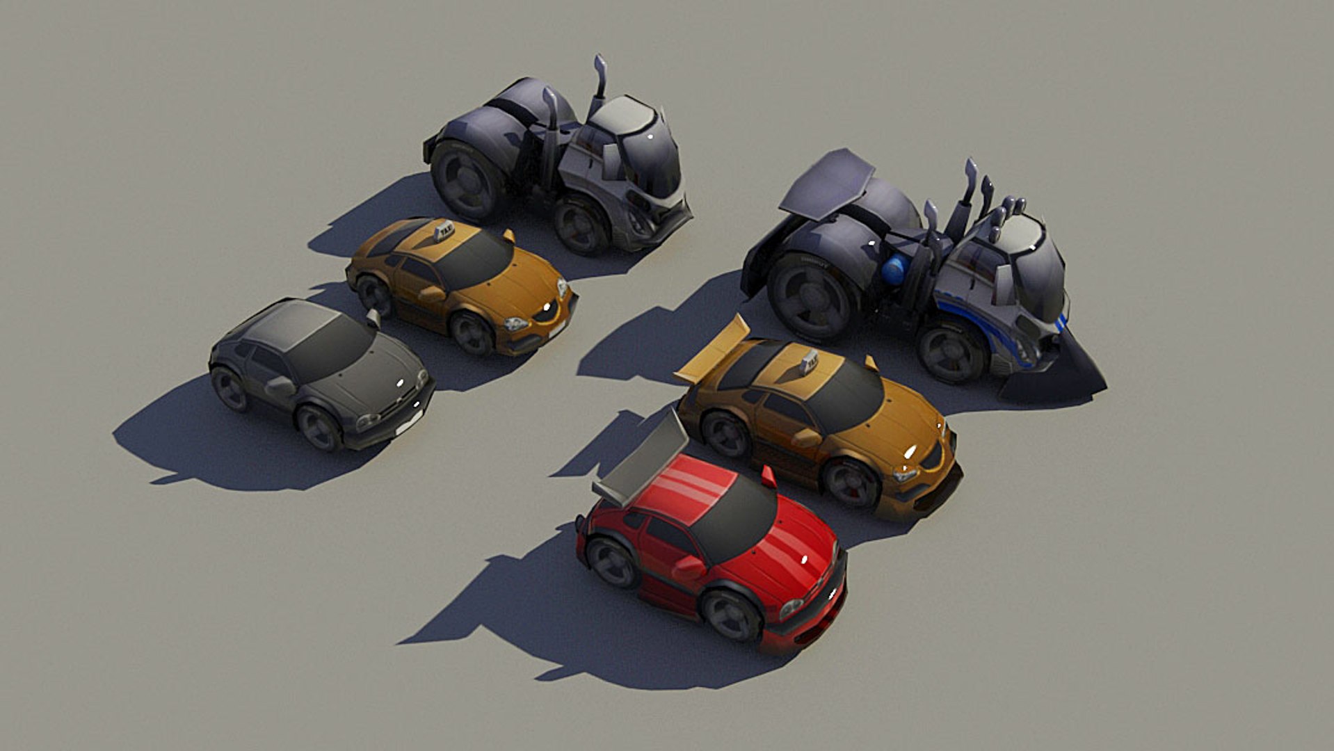 3ds max unity cars