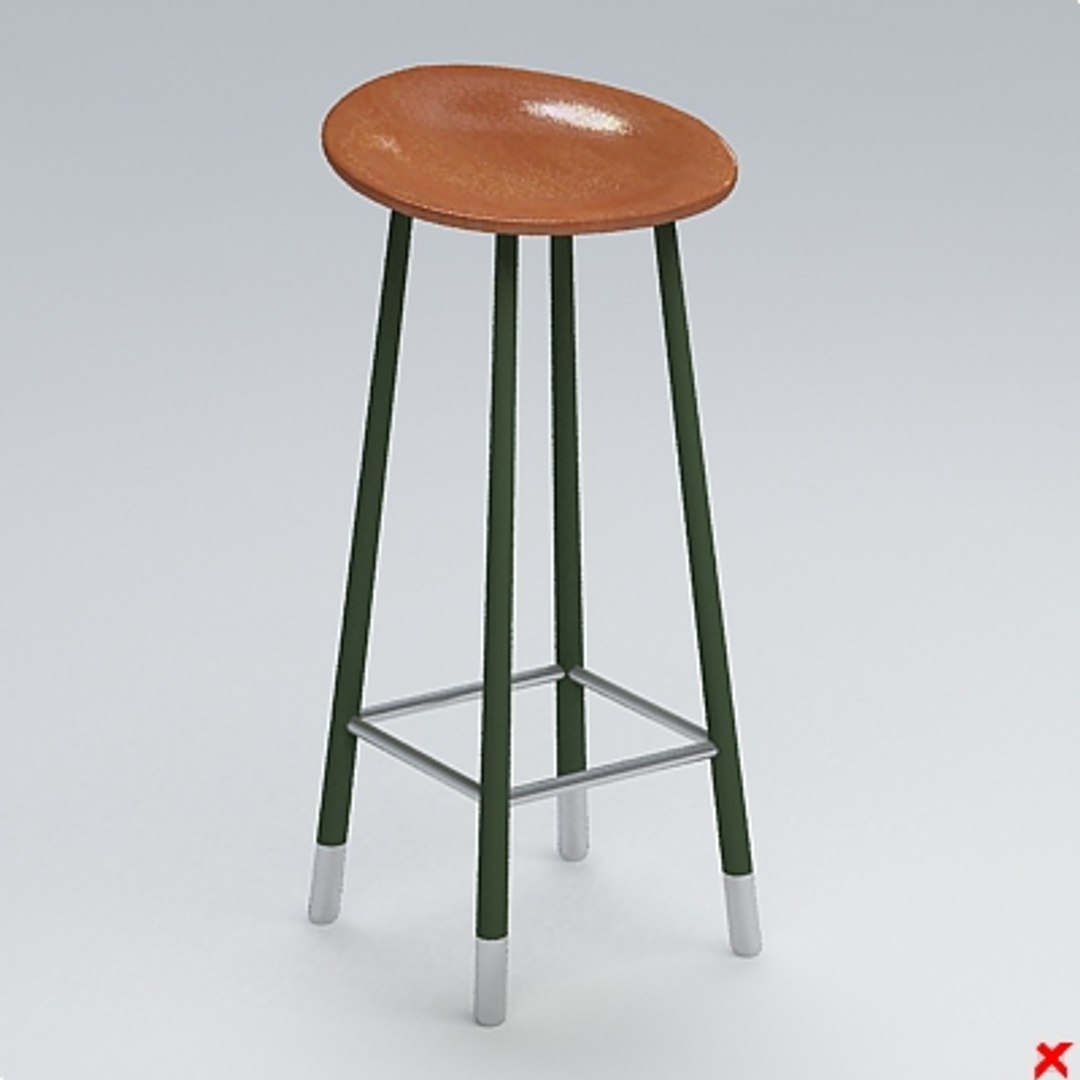 3ds Max Bar Stool