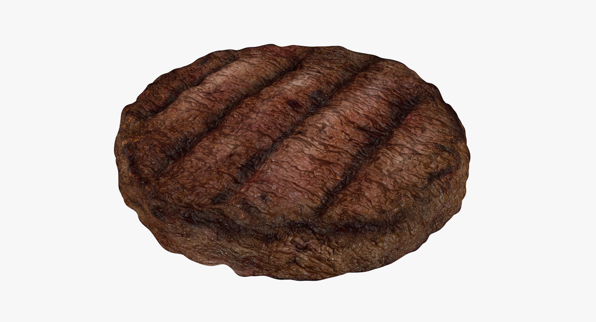 Burger Patty Meat 3D Model - TurboSquid 1329694