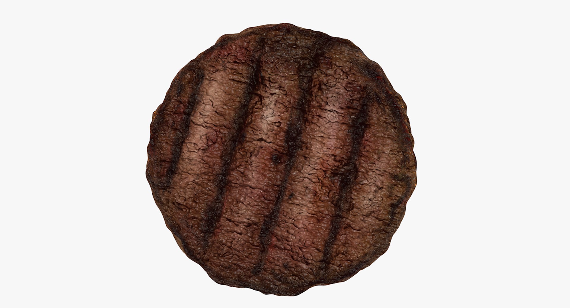Burger Patty Meat 3D Model - TurboSquid 1329694