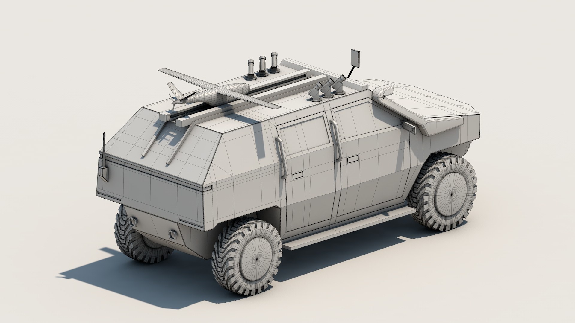 3D Lizard 4x4 Tactical Vehicle Concept All Version Model - TurboSquid ...