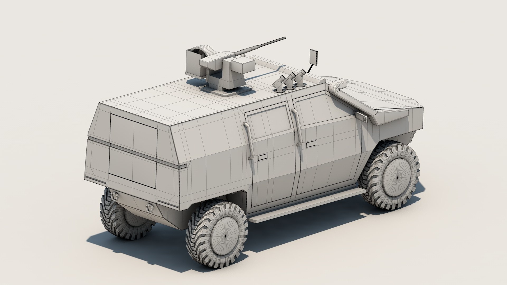 3D Lizard 4x4 Tactical Vehicle Concept All Version Model - TurboSquid ...