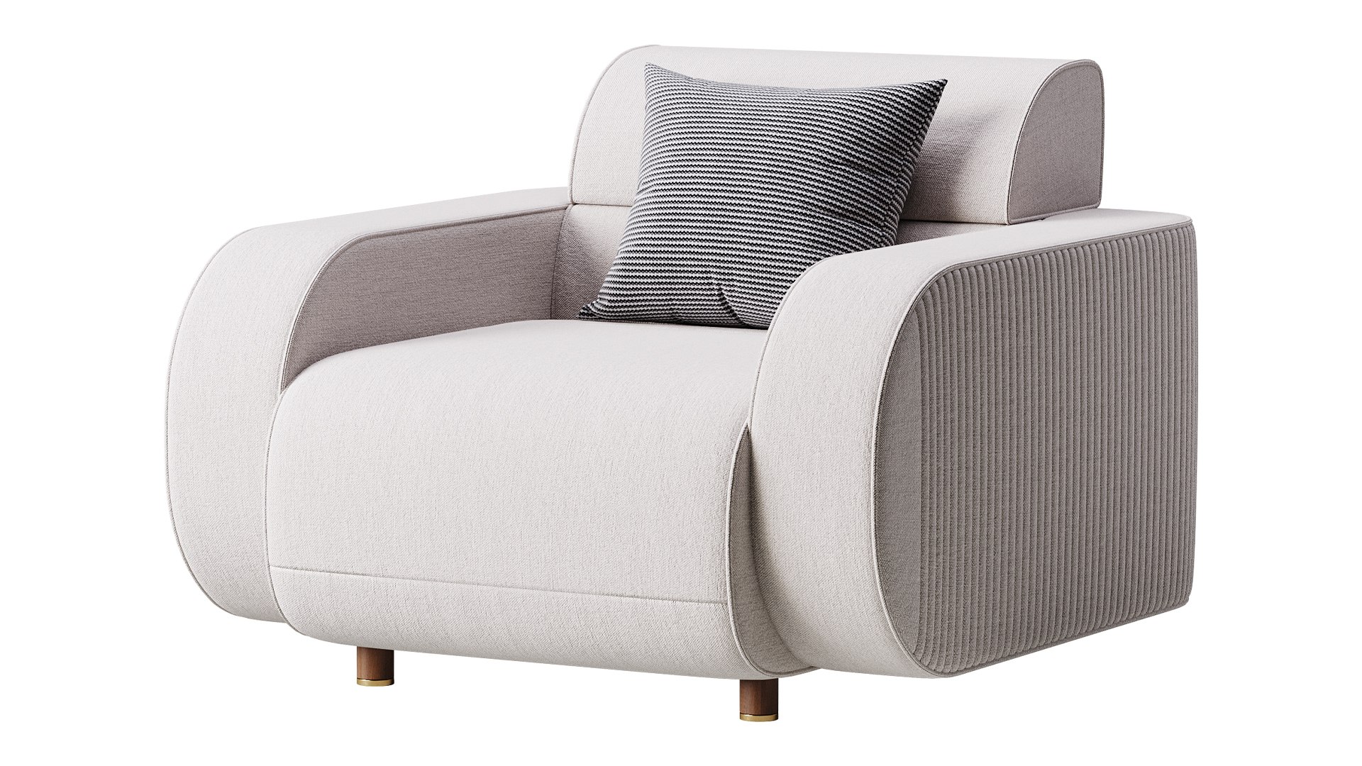 3D ARMCHAIR ROLLINS Model - TurboSquid 2373044