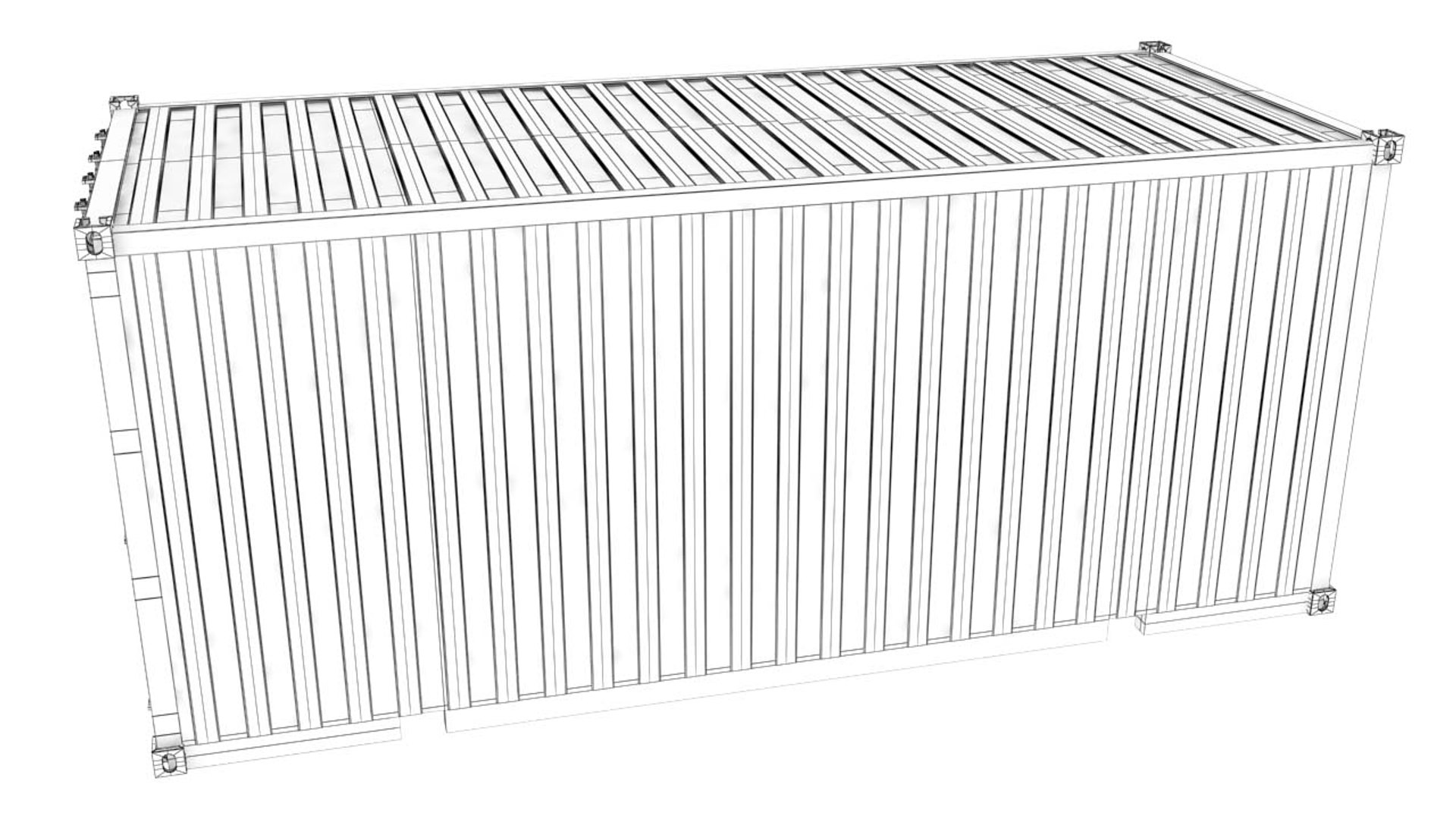 3D conteiner - TurboSquid 1693713